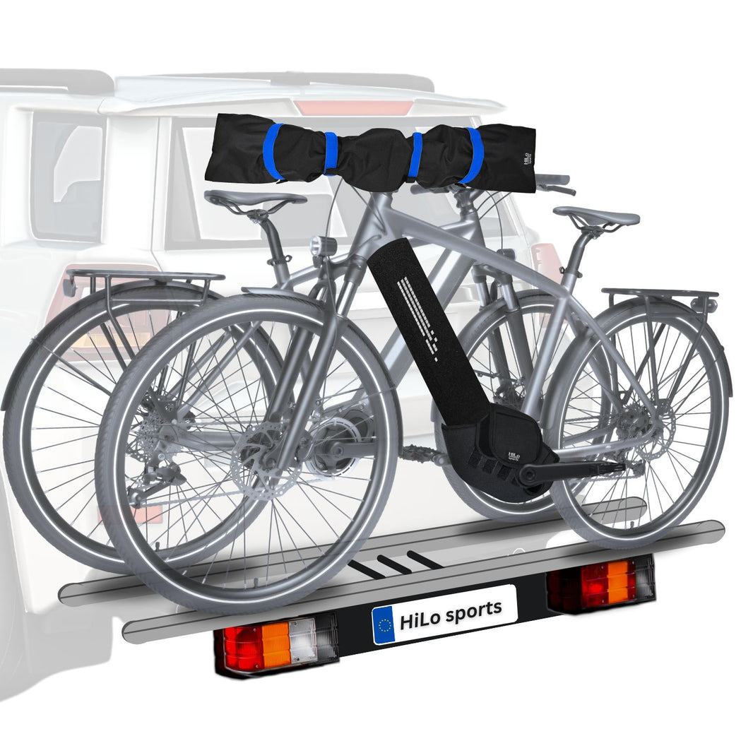 Reißfeste Heckträger Fahrradschutzhülle für 2 E-Bikes
